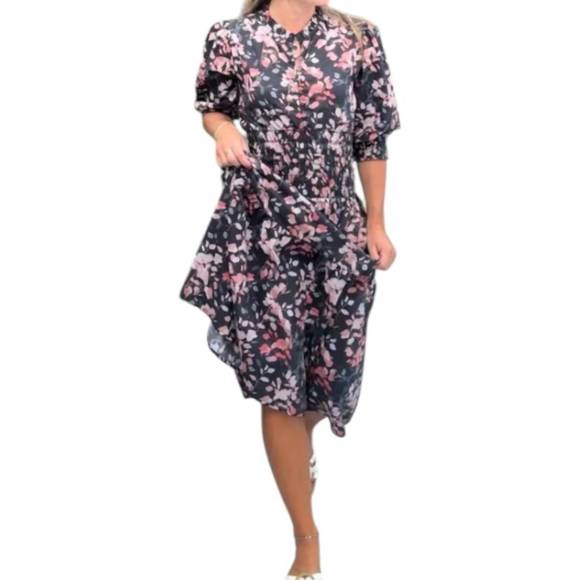 Bindu | Dresses | New Bindu Domenica Maxi Dress In Night Shades | Poshmark
